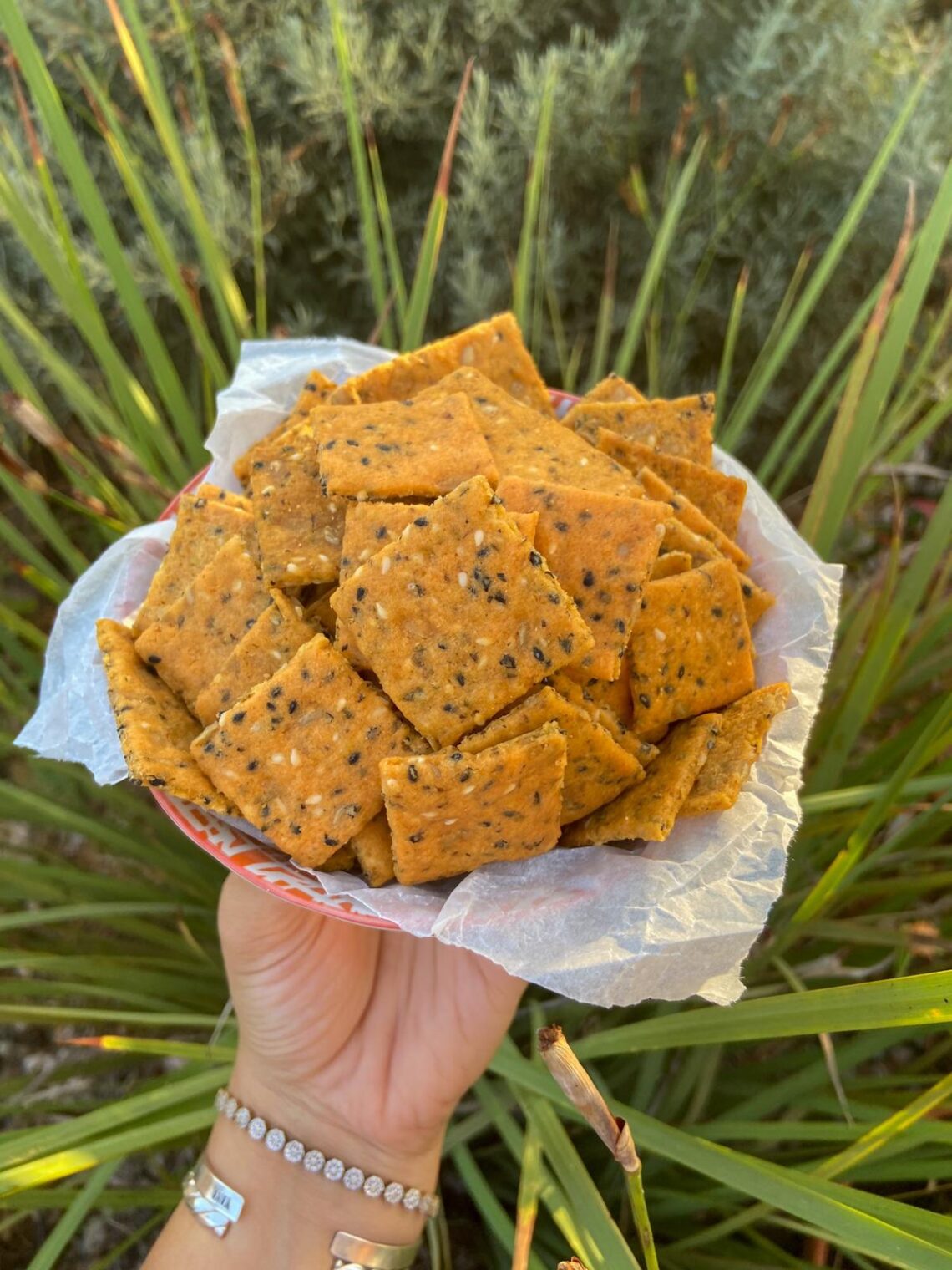 Vegan lentil Cracker – Essy Roz