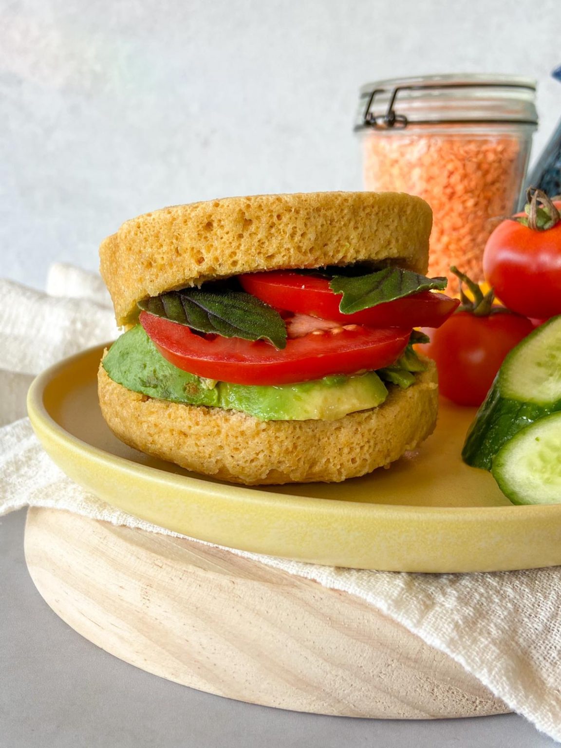 Cloud Lentil Bun – Essy Roz